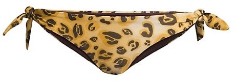Mara Hoffman Sita Leopard String Bikini Bottom - ShopStyle Two Piece ...