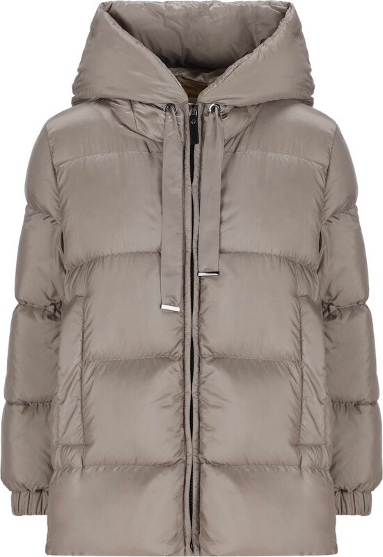 Max Mara The Cube Hooded Padded Jacket - ShopStyle Down & Puffer Coats