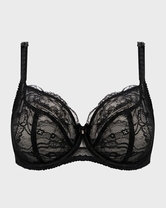 Lise Charmel Feerie Couture Floral Lace Full-Cup Bra - ShopStyle