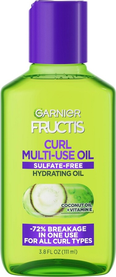 Garnier Fructis Curl Multi-Use Hydrating Oil for All Curl Types 3 Uses - 3.8 fl oz - ShopStyle ...