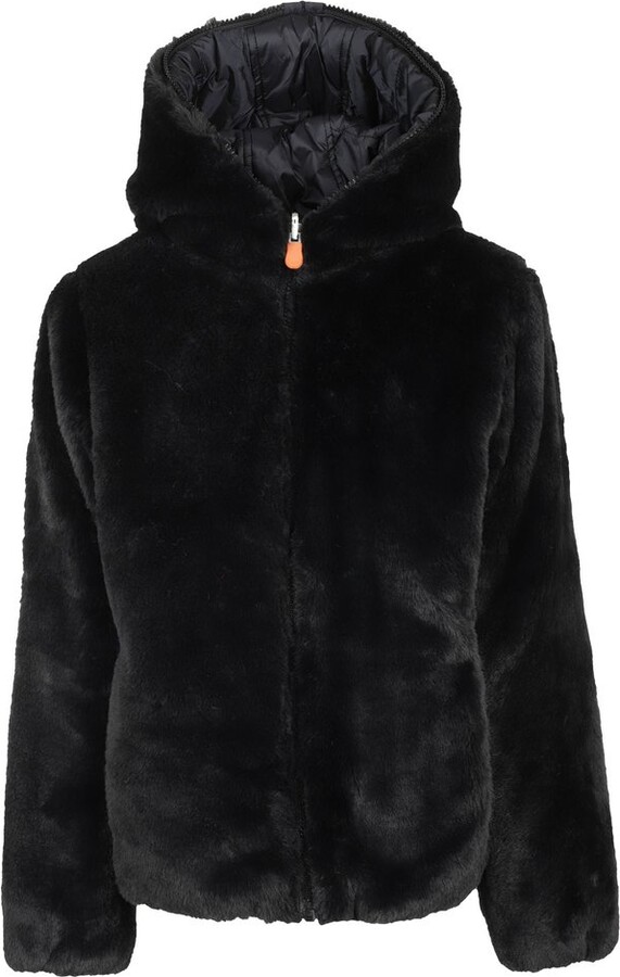 Save The Duck Kids Zip-Up Faux-Fur Puffer Jacket - ShopStyle Girls ...