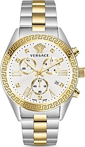 Versace Greca Chronograph, 40mm - ShopStyle Watches