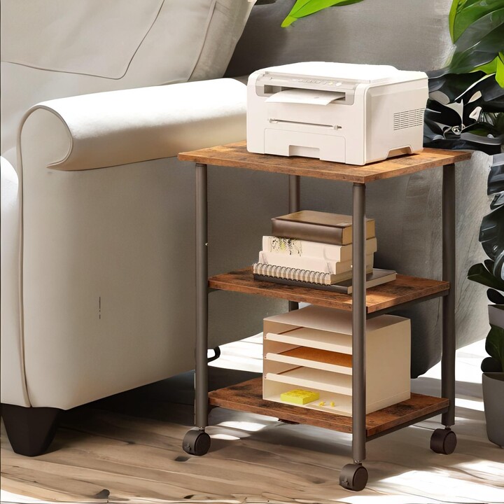Rafaelo Mobilia Height Adjustable Printer Table - ShopStyle Home Office ...