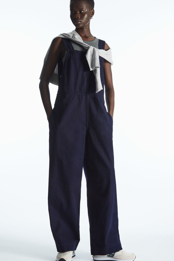 COS Wrap-Back Wide-Leg Overalls - ShopStyle