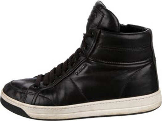 Prada High Top Sneakers - ShopStyle