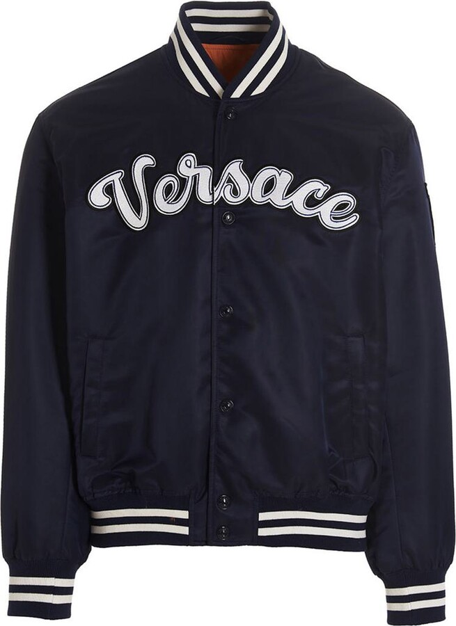 Versace 'Varsity' bomber jacket - ShopStyle