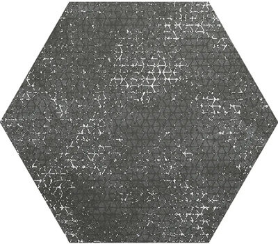Apollo Tile Zenith 9 X 11 In. Textured Graphite Gray Porcelain Hexagon Wall And Floor Tile (8.07 ...