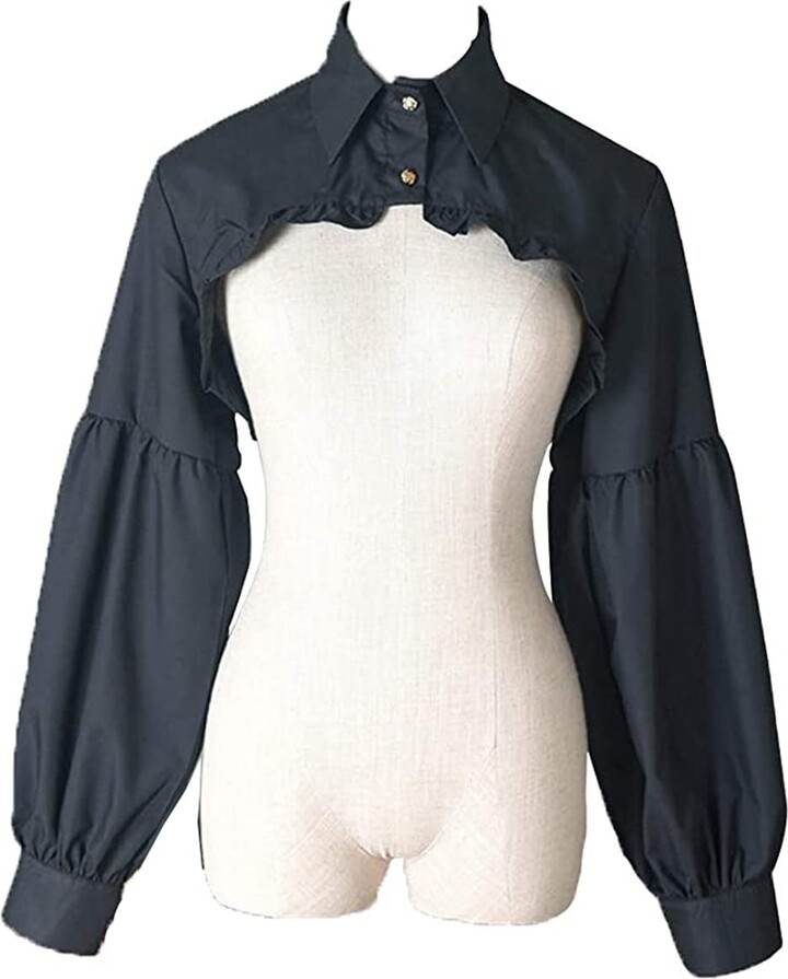 DNLKWGO Detachable Fake Collar Top Dickey Collar Blouse False Collar ...