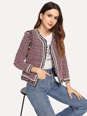 Fashion Look Featuring Romwe Casual Jackets and by the way. Clothes and ...