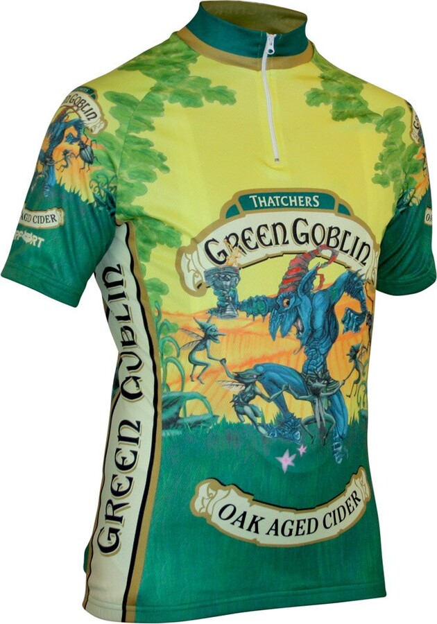 Impsport 'Green Goblin' Cycling Jersey (XXX-Large Men's 46'' Chest) - ShopStyle Shirts