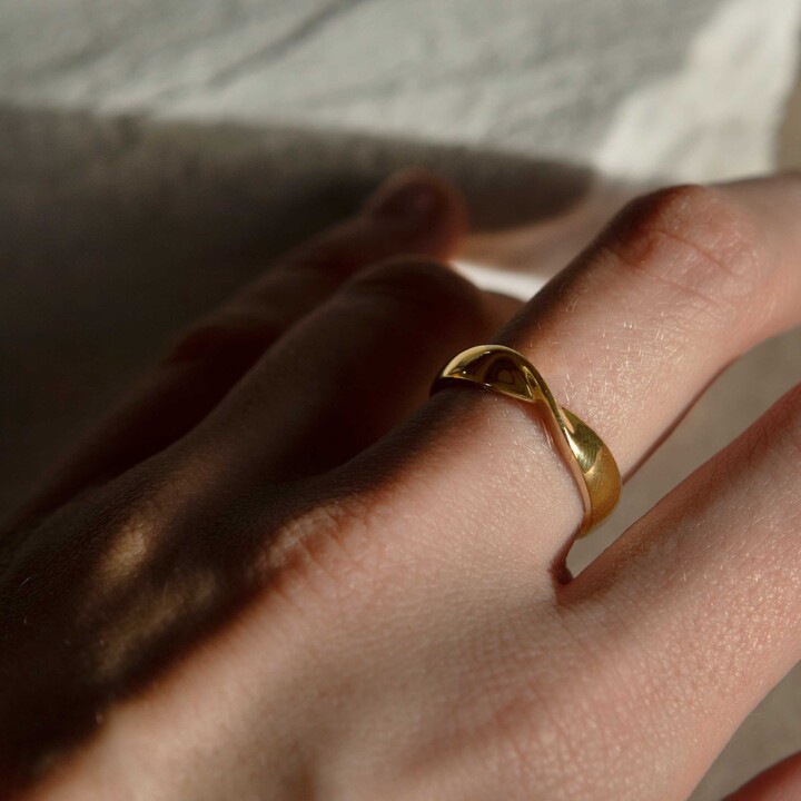ASTRID & MIYU Elemental Ring in Gold - ShopStyle