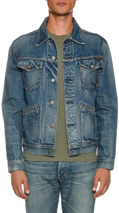 Tom Ford Men's Four-Pocket Denim Jacket - ShopStyle