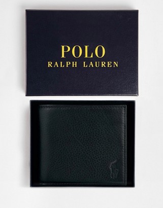 Ralph Lauren Polo Bear Leather Billfold Wallet - ShopStyle