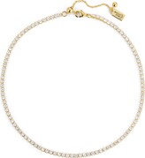Native Gem Women's Gold Shimmer Tennis Necklace - ShopStyle