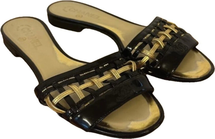 Chanel Vinyl sandals - ShopStyle