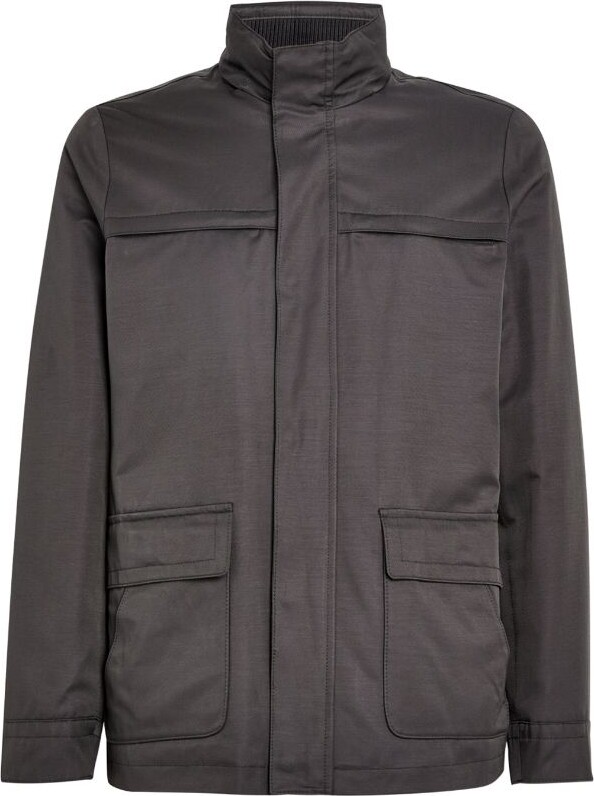 Pal Zileri Oyster Field Jacket - ShopStyle