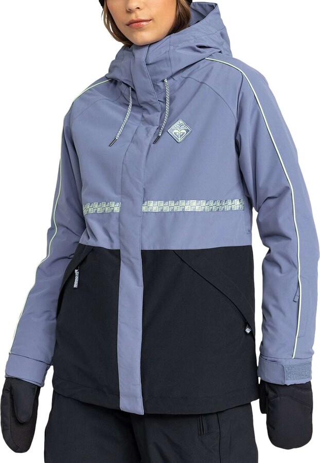 Roxy Highridge Hoodie Snow Jacket - ShopStyle