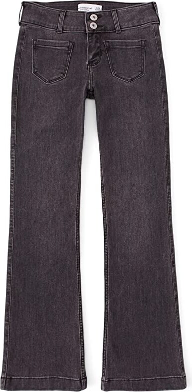 abercrombie kids Low Rise Boot in Black (Little Kids/Big Kids ...