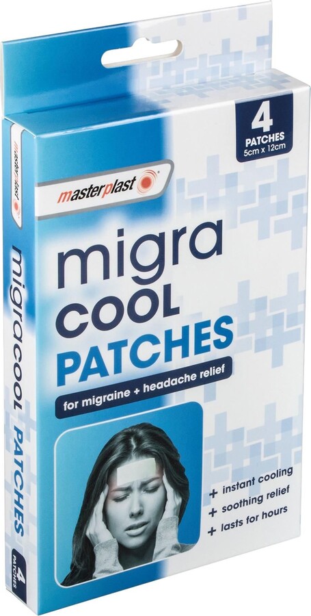 Masterplast Migra Cool Headache Relief Patches - Pack of 4 - ShopStyle ...