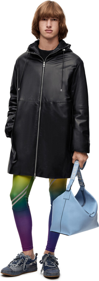 Loewe Luxury Hooded puffer coat in nappa - ShopStyle