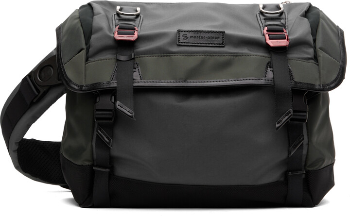 MASTERPIECE Gray Potential V3 Messenger Bag - ShopStyle