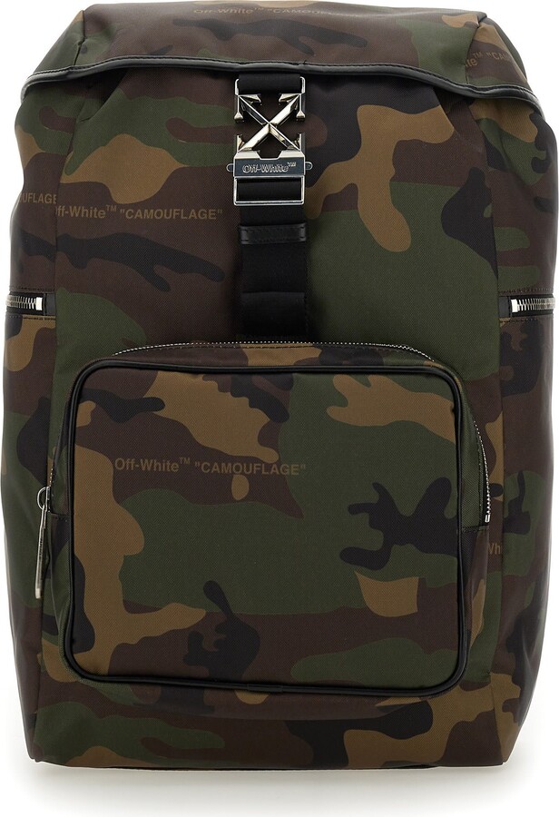 Off-White Nylon Backpack - ShopStyle
