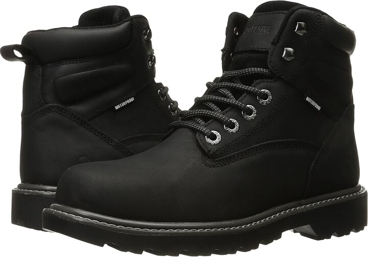Wolverine Floorhand Steel Toe Men's Work Boots Black : 7 3E - Extra ...