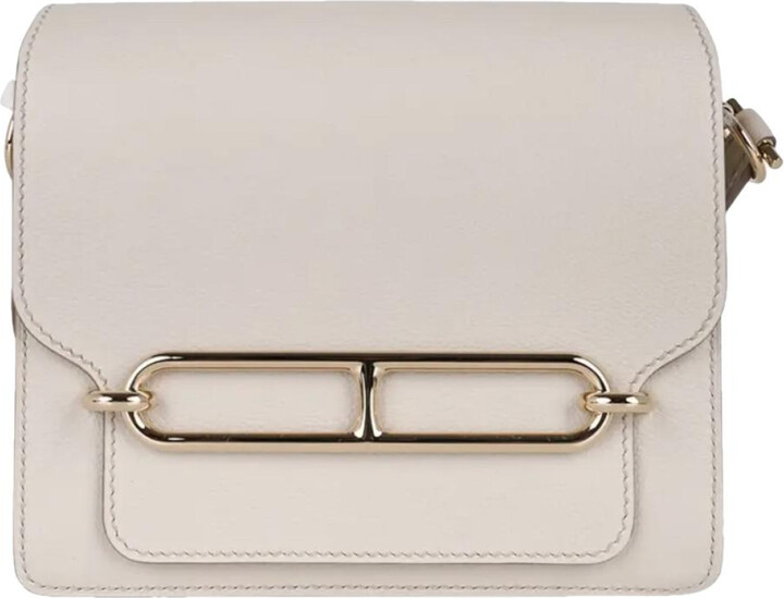 Hermes Roulis leather crossbody bag - ShopStyle