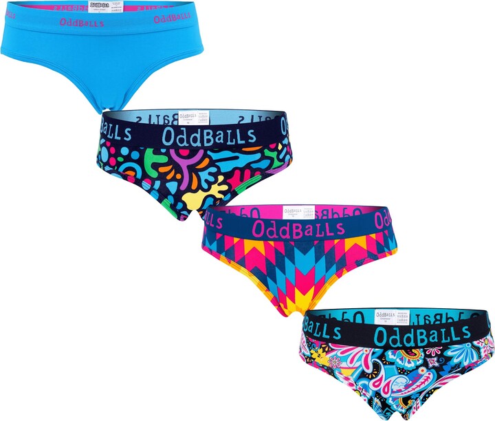 OddBalls | Ladies Briefs Multipack | Womens Underwear | Seamless ...