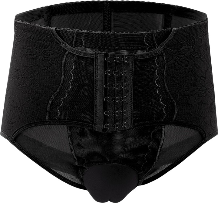 FEOYA Men Mesh Breathable Panties Hiding Gaff Underpants Sissy Lace ...