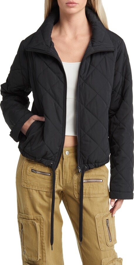 BP Diamond Quilted Zip Jacket - ShopStyle