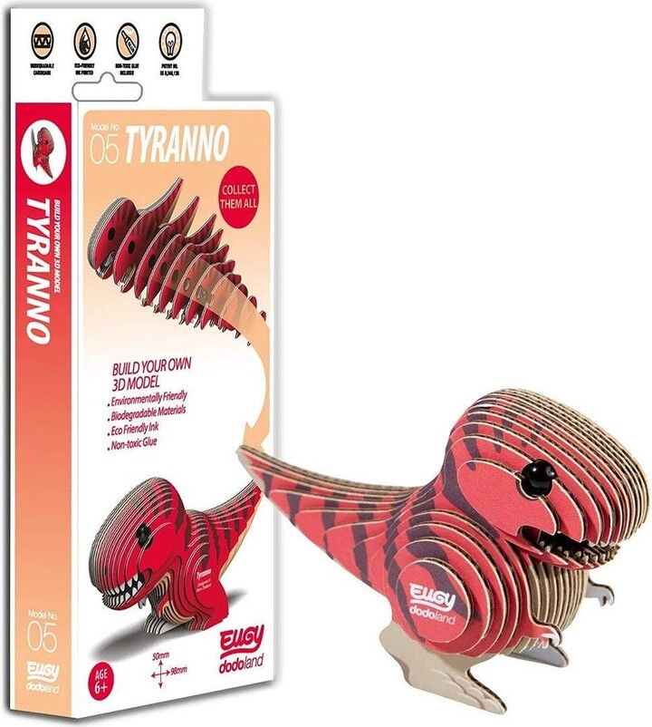 Eugy Tyranno T Rex Dinosaur 3D Craft Kit - ShopStyle
