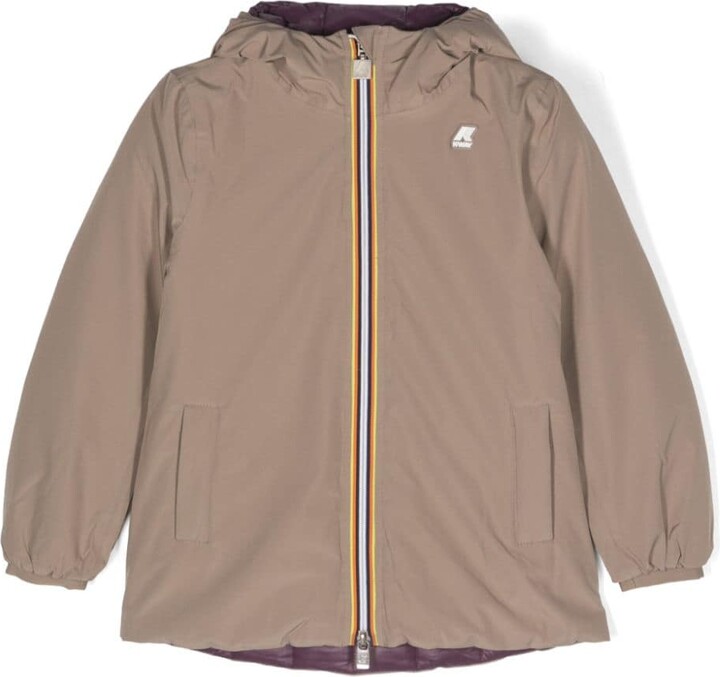 K Way Kids Lily Thermo padded reversible jacket - ShopStyle Girls ...