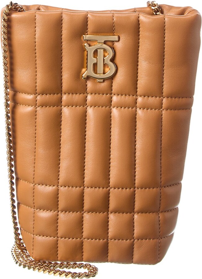 Burberry Lola Mini Quilted Leather Bucket Bag - ShopStyle