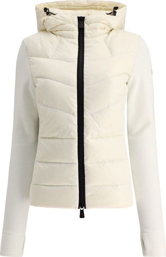 MONCLER GRENOBLE Padded fleece jacket - ShopStyle Down & Puffer Coats