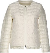 SEVENTY SERGIO TEGON Down Jacket Ivory - ShopStyle