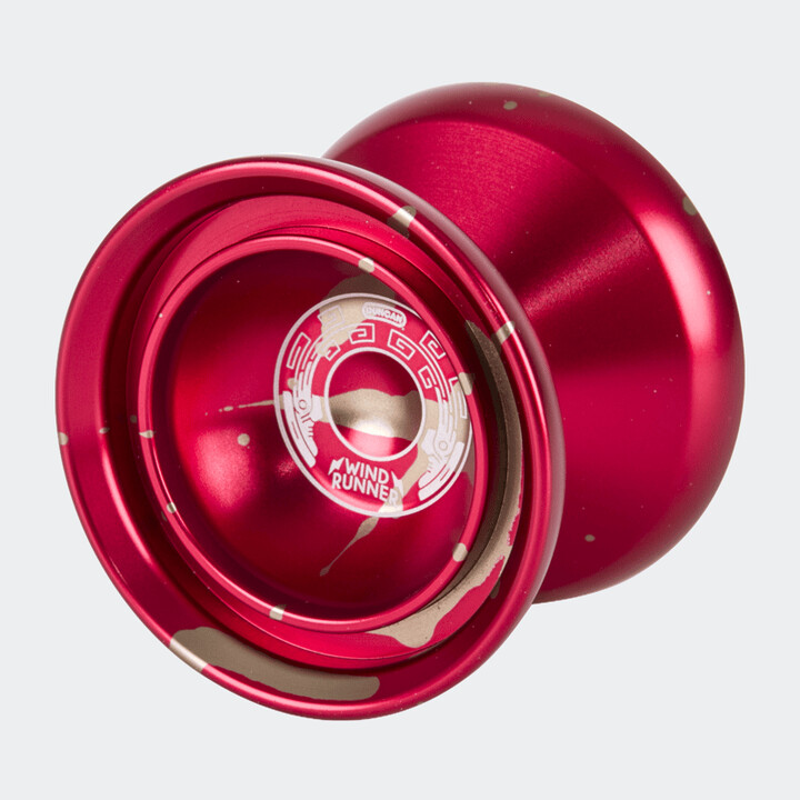 Duncan Toys Windrunner Yo-Yo [Red with Gold Splash] - Unresponsive Pro ...