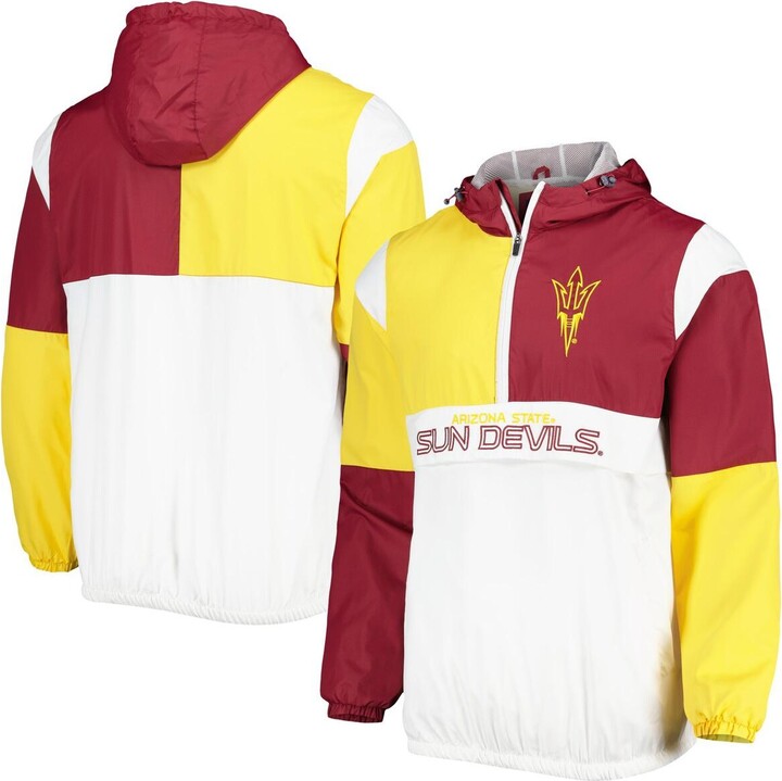 Men's G-iii Sports by Carl Banks White, Maroon Arizona State Sun Devils ...