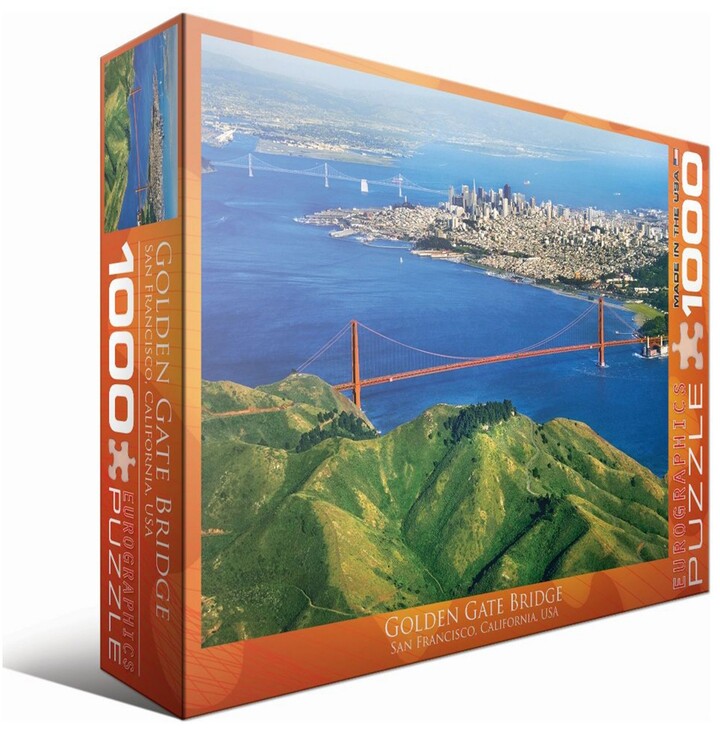 Eurographics Golden Gate Bridge, San Francisco, California, Usa - 1000 Piece Puzzle - ShopStyle