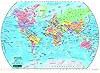 Trinx Replogle Student - Educational Classic World globe, Blue Ocean, Raised Relief feature ...