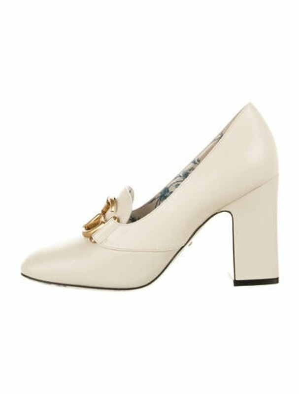 Gucci Victoire Double G Logo Pumps - ShopStyle