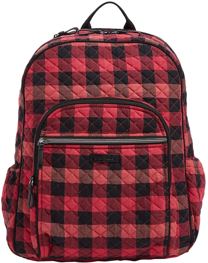 Vera Bradley Buffalo Check Iconic Campus Backpack - ShopStyle