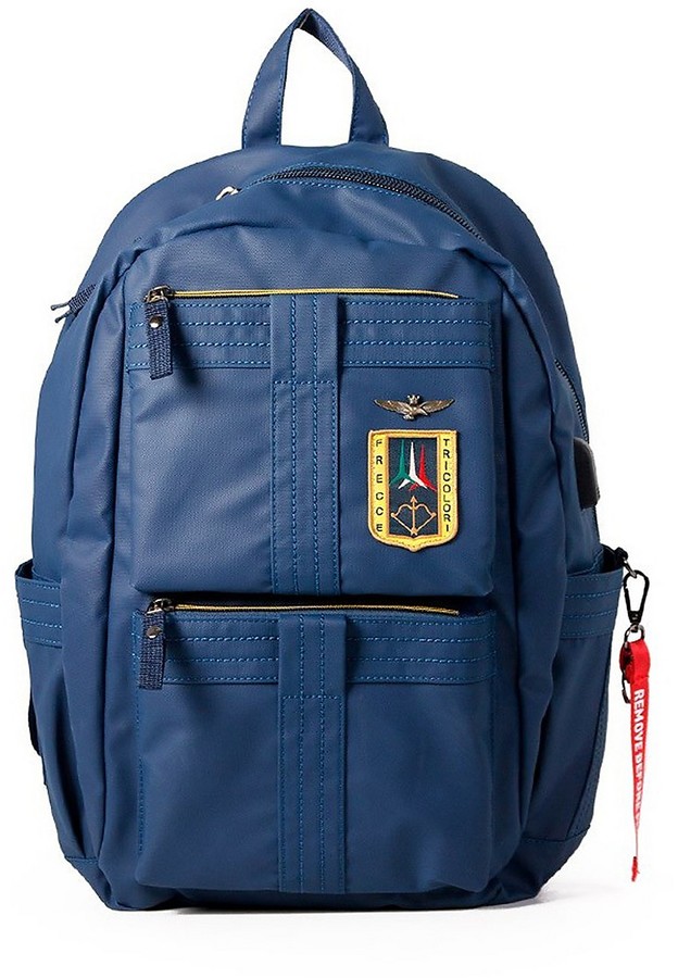 Aeronautica Militare Blue Backpack - ShopStyle