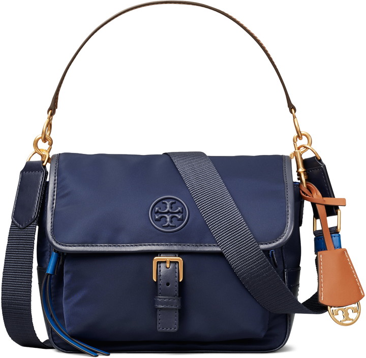 Tory Burch Perry Colorblock Nylon Crossbody Bag - ShopStyle
