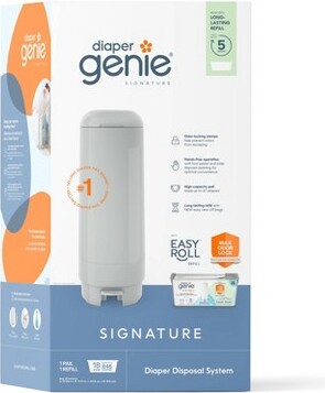 Diaper Genie Signature Diaper Pail with 18 Bags - - ShopStyle