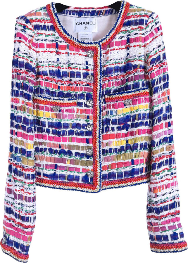 Chanel La Petite Veste Noire tweed jacket - ShopStyle Vests