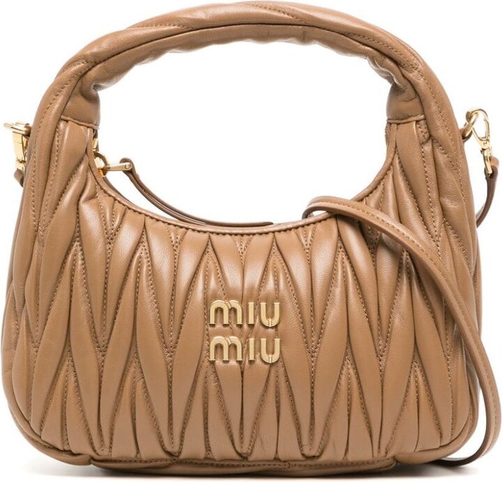 Miu Miu Wander Matelassé Shoulder Bag - ShopStyle