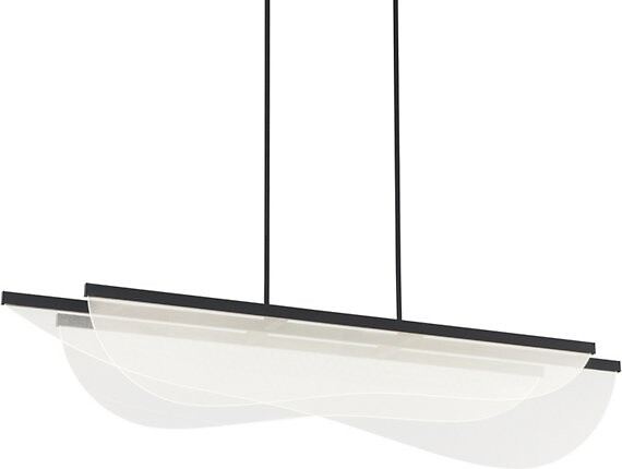 Visual Comfort Modern Nyra LED Linear Chandelier Light - ShopStyle