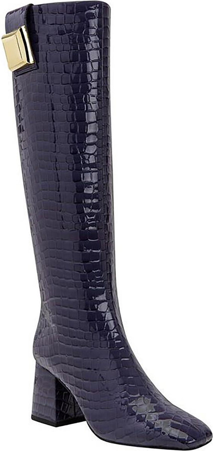 Katy Perry The Geminni Boot Womens Block Heel Man Made Knee-High Boots - ShopStyle