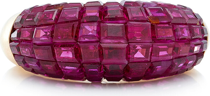 Stephen Russell Vintage Vintage Van Cleef & Arpels Invisibly Set 18K ...